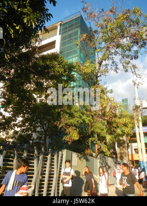 This image highlights key landmarks in Makati, Philippines, including ...