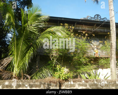 This image depicts the old houses in Poblacion, San Vicente, San Miguel ...