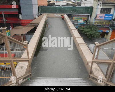 0041 EDSA Taft Avenue MRT Station LRT Footbridge Pasay City 08 Stock ...
