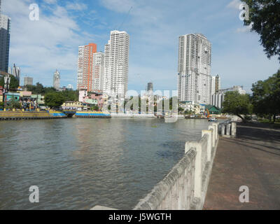 Photograph of the Pasig River Park Baywalk, located along J.P. Rizal ...