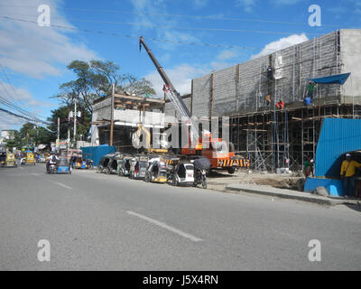 This map highlights the key streets in Gapan City Proper, including ...