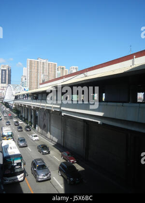 This image shows the Guadalupe Bridge in Metro Manila, connecting ...