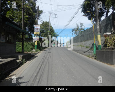 This image captures the roadways connecting the Poblacion area of San ...