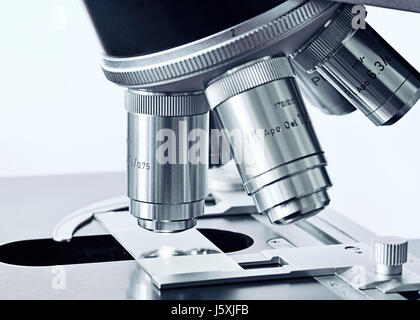 Close-up shot of microscope Stock Photo - Alamy