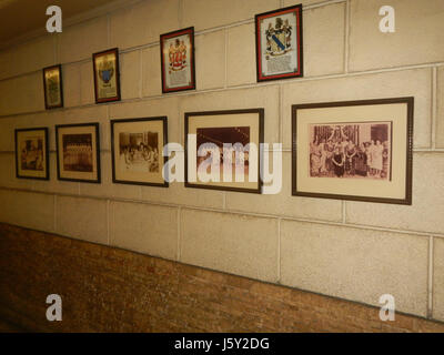 The interior of the Edificio Calvo, built in 1938, shows the ...