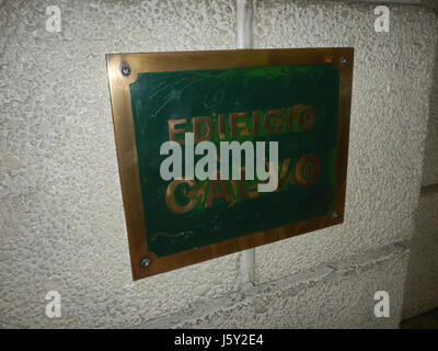 The interior of the Edificio Calvo, built in 1938, shows the ...