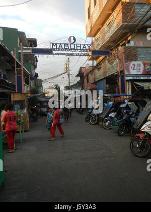 The pedestrian footbridge located at C-2 Capulong on Marcos Road in ...