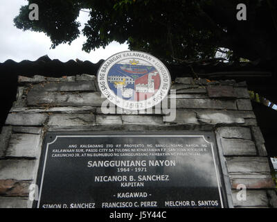 The Kalawaan Bambang Bridge spans the Pasig River in Pasig City ...