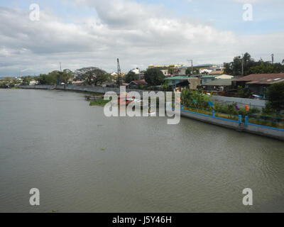 The Kalawaan Bambang Bridge in Pasig City crosses the Pasig River ...