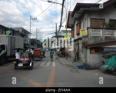 The Kalawaan Bambang Bridge in Pasig City crosses the Pasig River ...