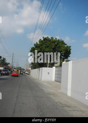 Magalang Road in Pandan, Angeles City, serves as a significant route ...