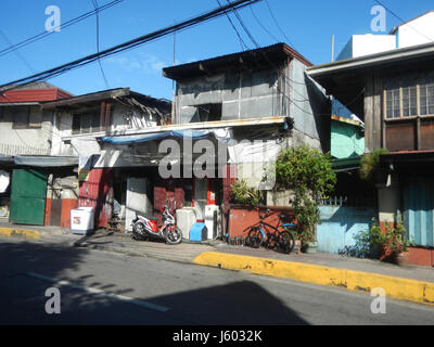 The title references the old houses in Poblacion, San Vicente, San ...