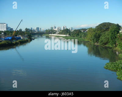 This image shows the Santa Rosa Bridge in Pasig City, connecting the ...