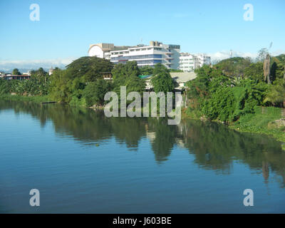 Santa Rosa Bridge spans the Bagong Ilog River in Pasig City ...