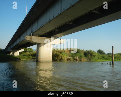 A 2017 photograph of the Old and New Sulipan Bridges in Apalit, Bulacan ...
