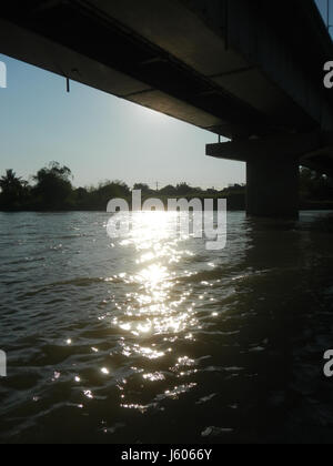 This image captures the Old and New Sulipan Bridges located in Apalit ...