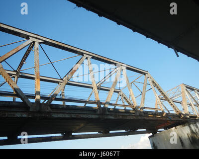 The image shows the Old New Sulipan and Apalit Bridges located in the ...