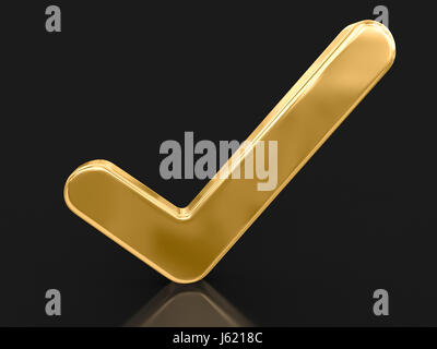 Check Mark. Image with clipping path Stock Photo - Alamy