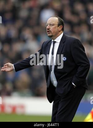 RAFA BENITEZ CHELSEA FC MANAGER THE BRITANNIA STADIUM STOKE-ON-TRENT ...
