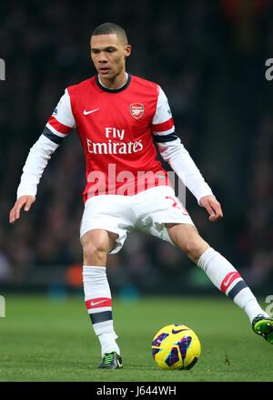 KIERAN GIBBS ARSENAL FC LONDON ENGLAND UK 13 January 2013 Stock Photo ...