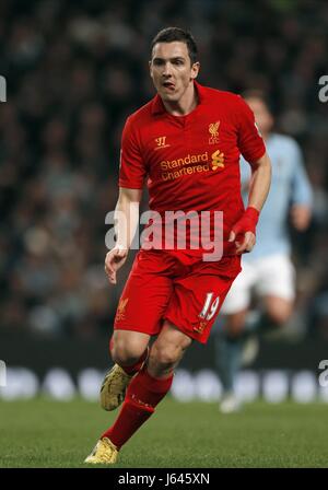 STEWART DOWNING LIVERPOOL FC LIVERPOOL FC ETIHAD STADIUM MANCHESTER ...