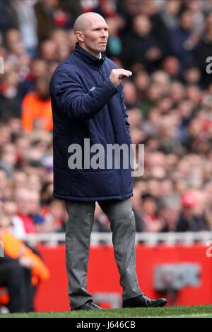 Arsenal v Blackburn Rovers FA Cup semi-final at Leicester Stock Photo ...