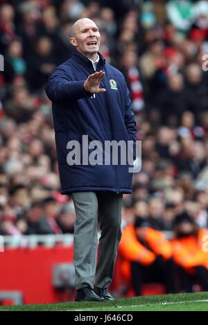 Arsenal v Blackburn Rovers FA Cup semi-final at Leicester Stock Photo ...