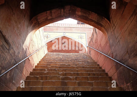Old Stairs in Tomb of Mughal king in India Stock Photo - Alamy