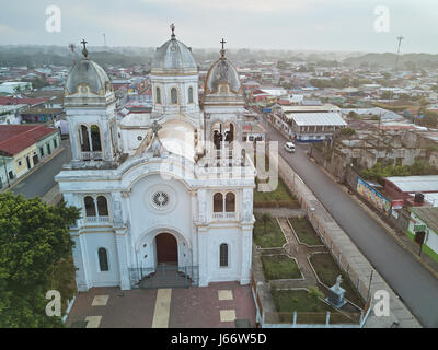 Church in Diriamba city Carazo department Nicaragua. Travel destination ...