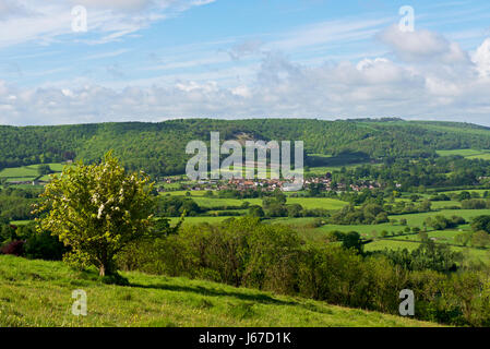 The village of Shillingstone, in Blackmore Vale, North Dorset, England ...