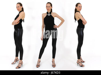 woman poses woman studio photography poses lateral pose back to give a ...