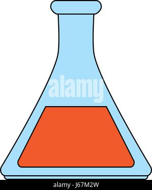 chemistry beaker glass cartoon Stock Vector Image & Art - Alamy