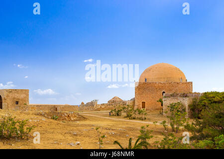 Mosque of Sultan Ibrahim in courtyard of Fortezza Castle. Venetian ...