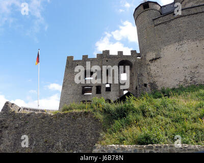 tower ruin fortress rubble chateau castle tower historical stone Stock ...
