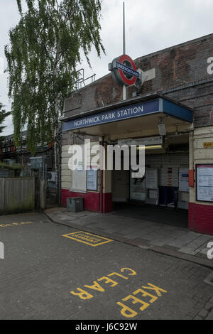 Northwick Park station Stock Photo - Alamy