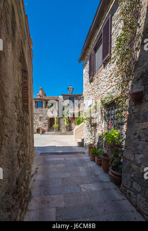 Capalbio, Italy - The historic center of the medieval town in Tuscany ...