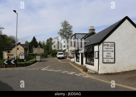 Bridge End Mill Shop, Killin, Scotland Stock Photo - Alamy