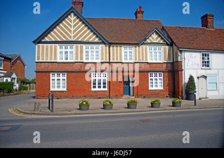Earls Colne, Period House High Street; Essex, England Stock Photo - Alamy