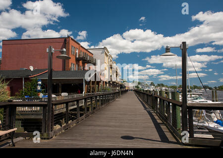 The waterfront in historic Georgetown, South Carolina, USA Stock Photo ...