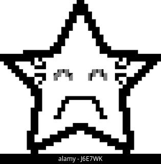 A cartoon illustration of a star crying Stock Vector Image & Art - Alamy