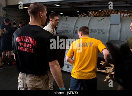 USS Wasp (LHD 1) conducts a Non-Combatant Evacuation Operation (NEO ...