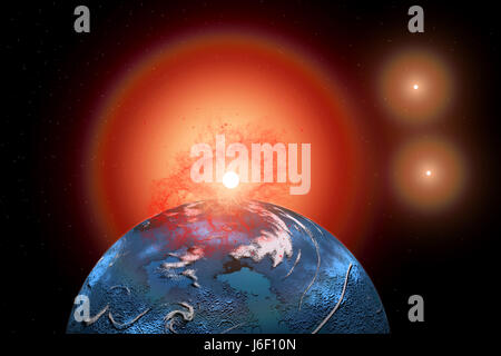 Proxima Centauri B-Exoplanet Stock Photo - Alamy