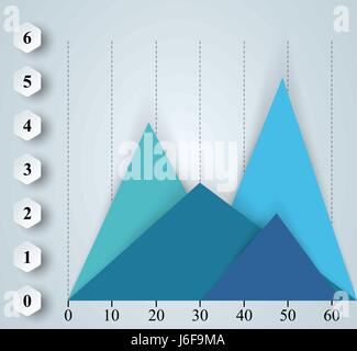 vector 3d graph modern infographic elements, business or analytics ...