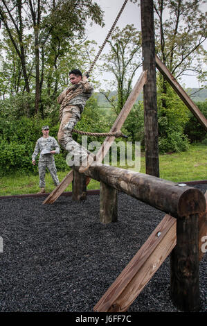 DCARNG 74th Troop Command Command Sgt. Maj. Michael Brooks speaks to ...