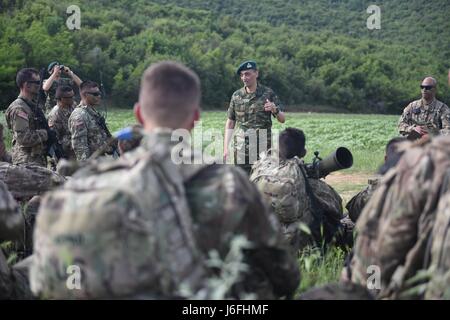 U.S. and Greek paratroopers conduct a raid exercise during Bayonet ...