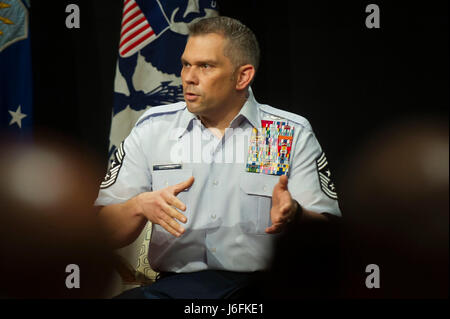 Chief Master Sgt. Tommy Mazzone, 2nd Bomb Wing Command Chief, welcomed ...