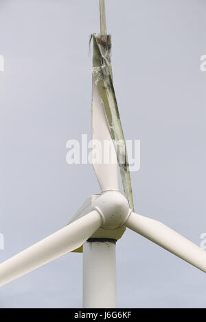 A damaged rotor blade is seen on an Australian Army Black Hawk ...