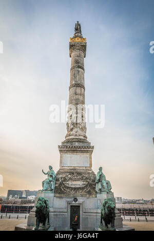 Belgium, Brussels, monument, Europe, figures, memorial, history ...