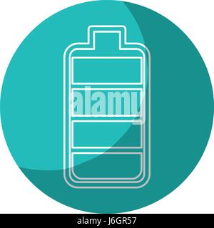 sticker battery power electric digital charge Stock Vector Image & Art ...