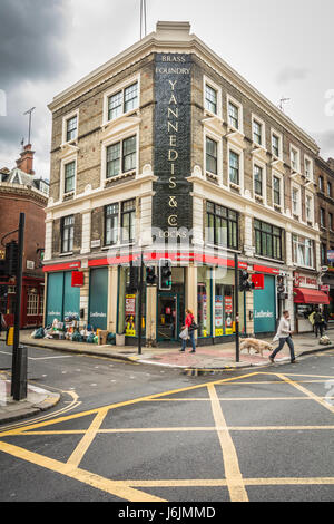The former Yannedis Brass Foundry on Theobalds Road, Bloomsbury, London ...